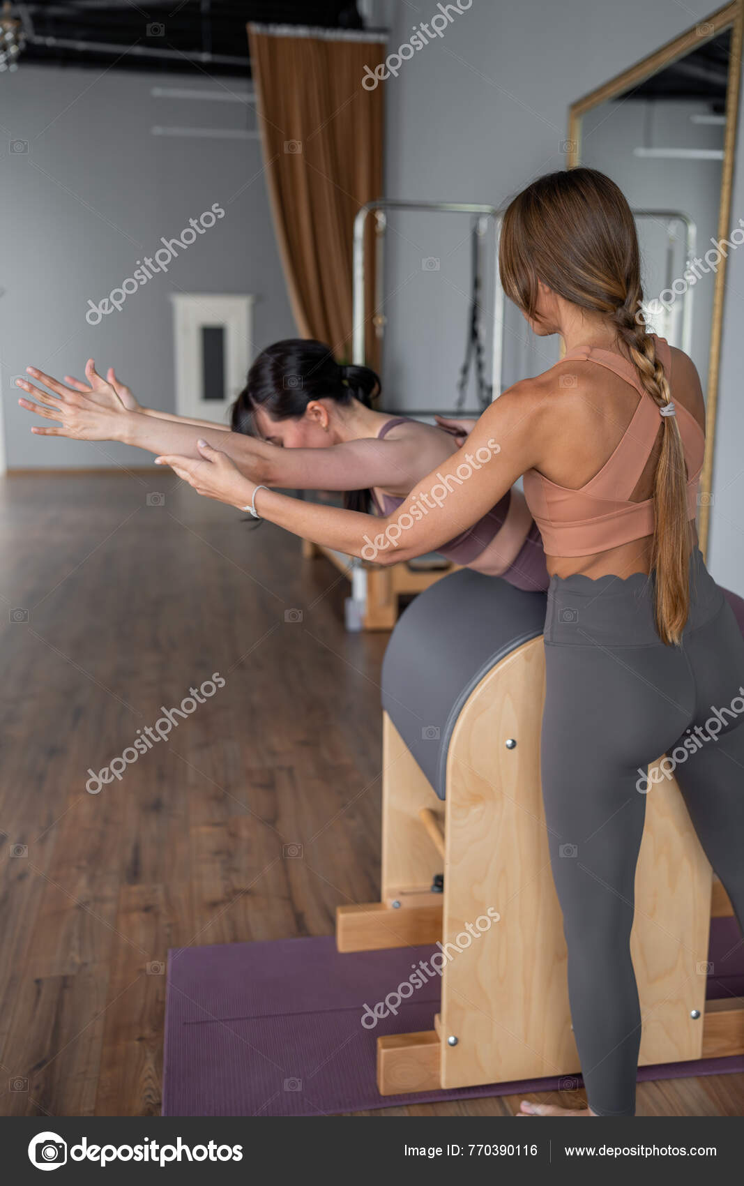 Pilates Reformer Balanced Body Ladder Barrel Equipment Contemporary ...