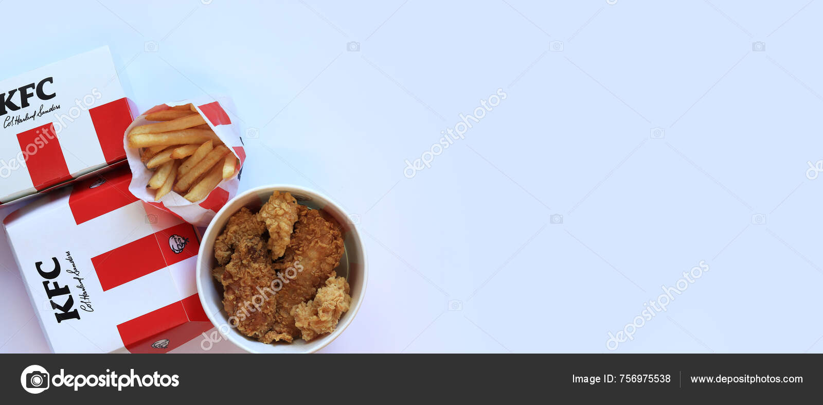 Kyiv Ukraine October 2024 Kfc Bucket Strips Burger Paper Box — Stock Editorial Photo © MariaView ...