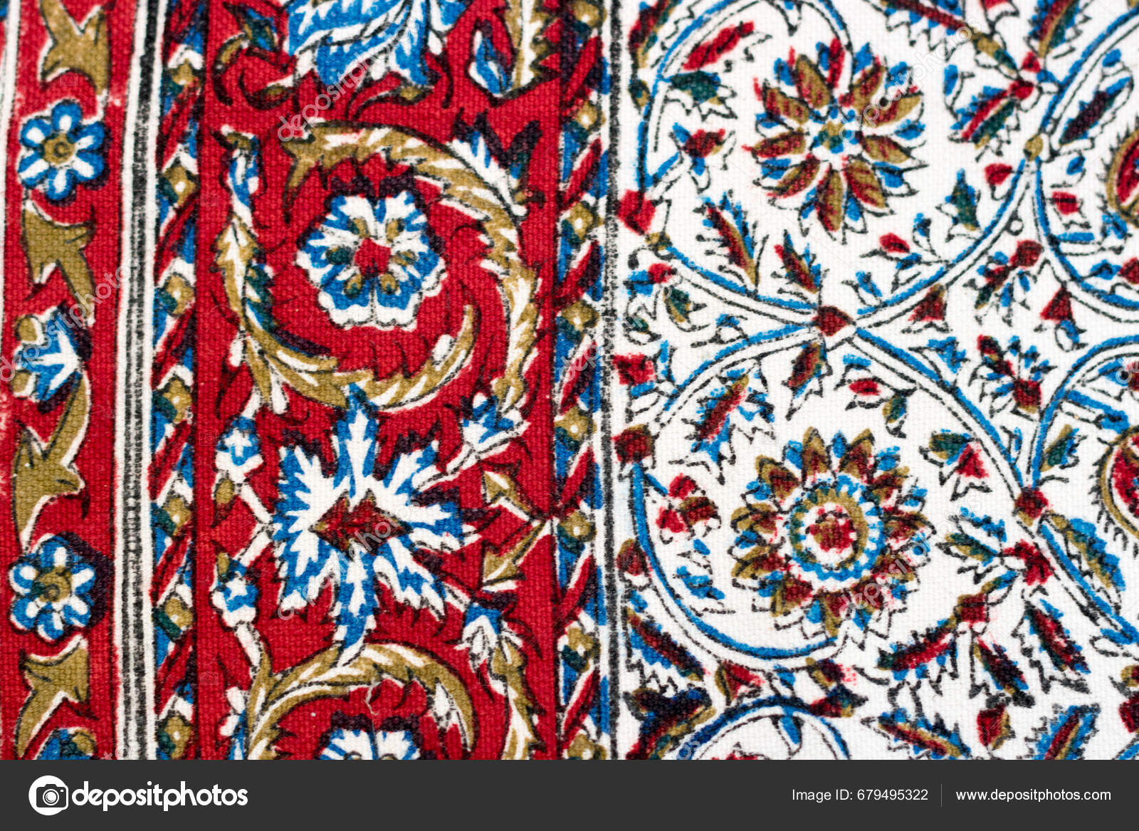 Middle East Textured Fabric Copy Space Background — Stock Photo ...