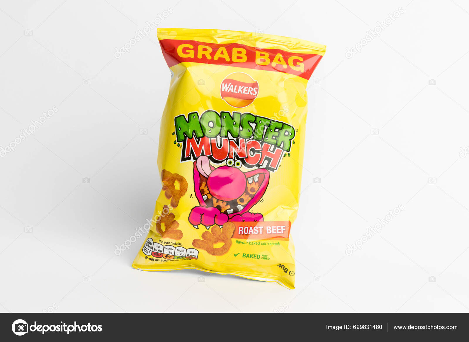 London United Kingdom 29Th January 2024 Packet Walkers Monster Munch ...