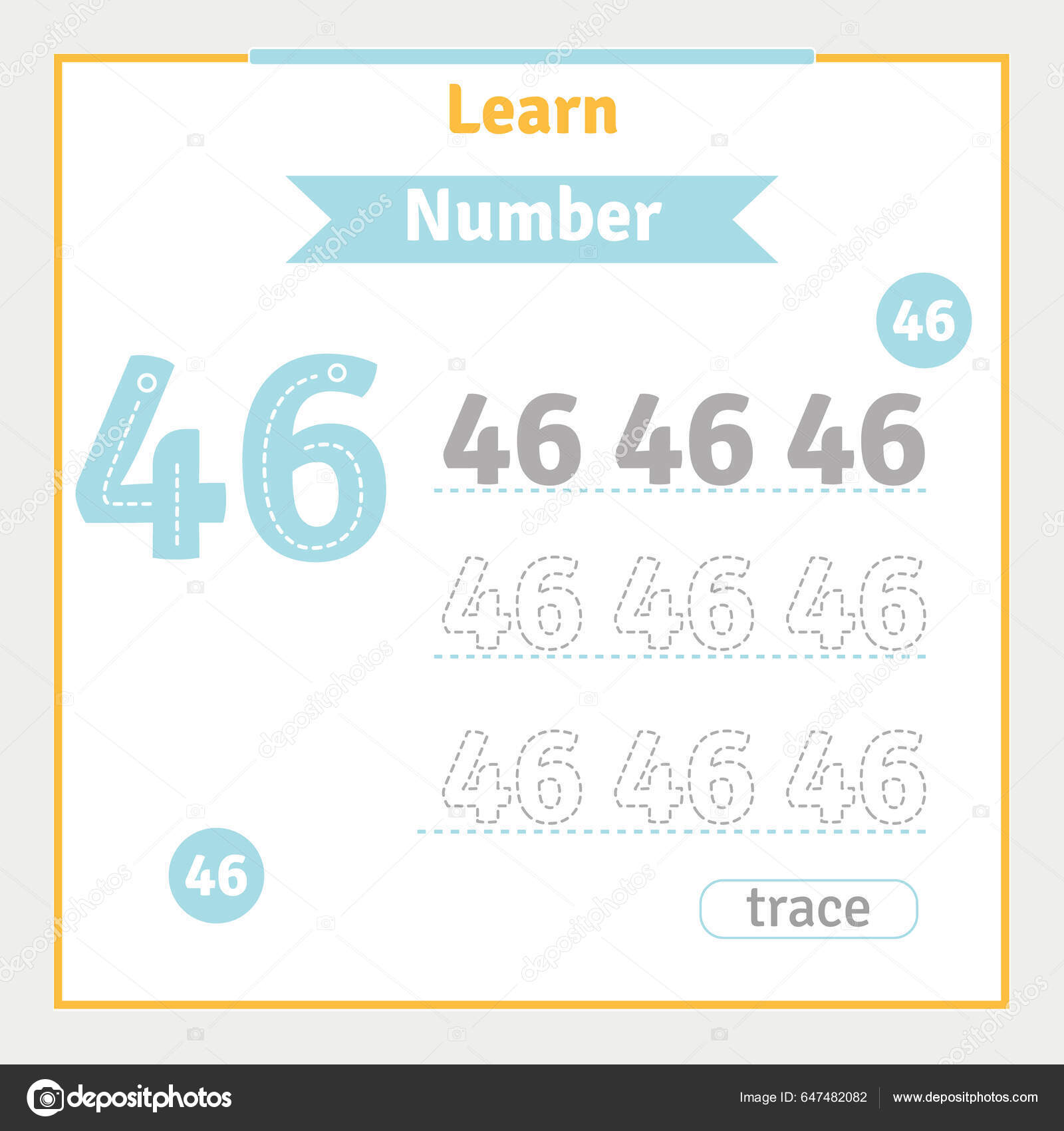 Hoja De Trabajo De Trazado De Números FICHAS Para Trabajar Los
