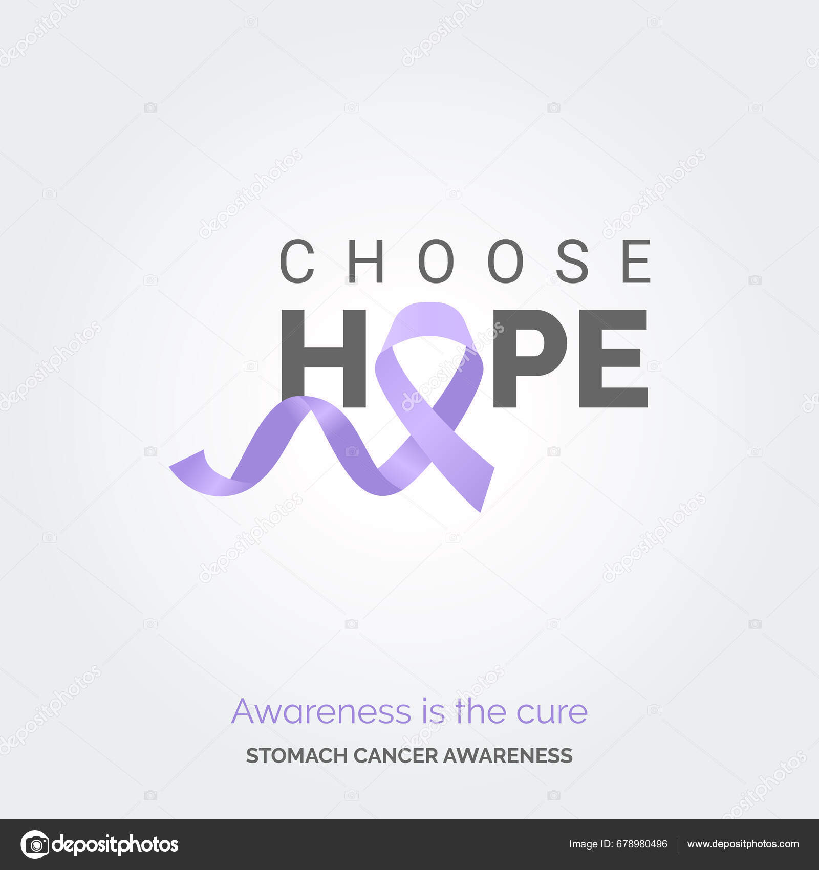 Strength Unity Stomach Health Campaign Initiative Stock Vector by ...