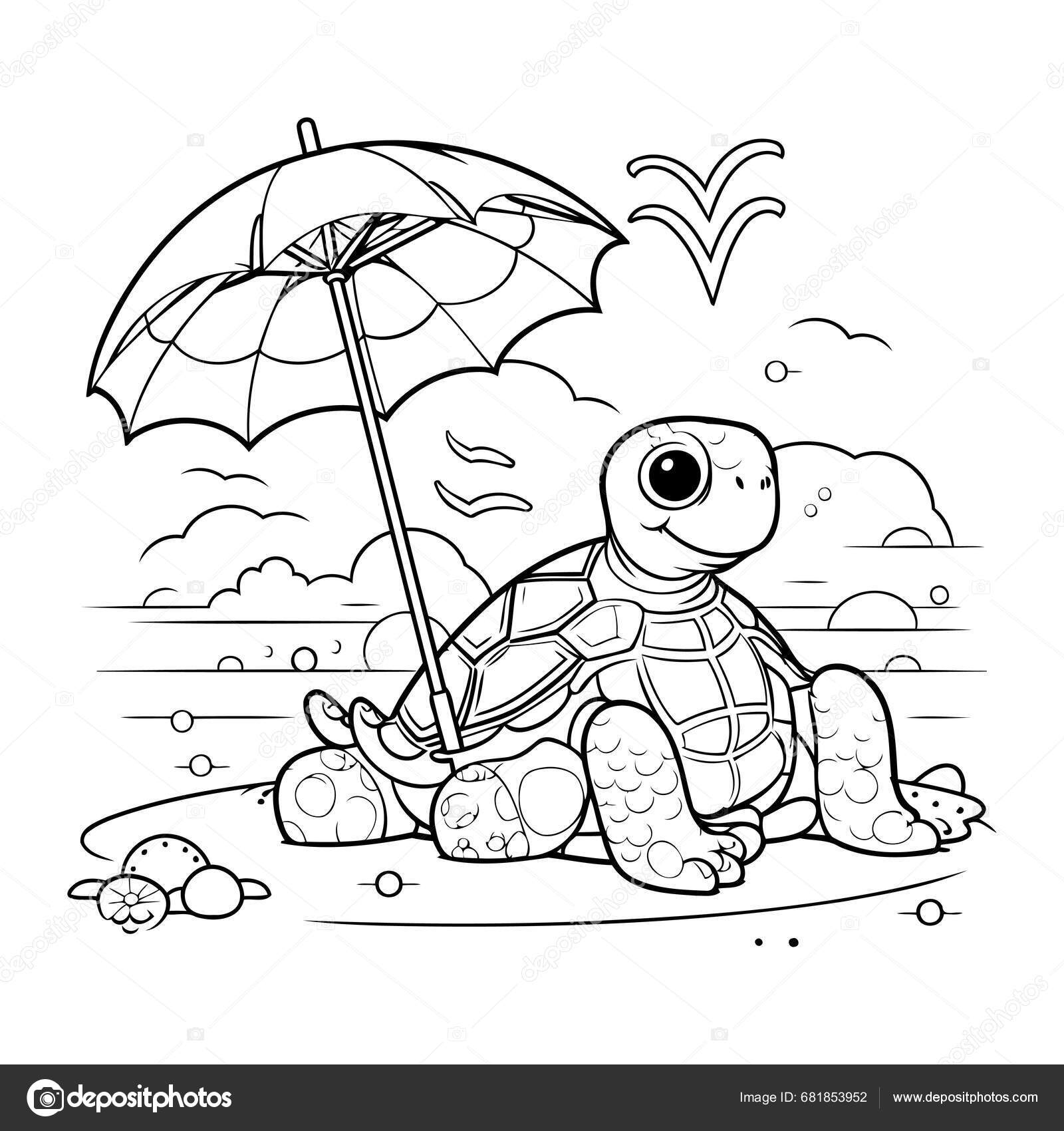 Glad Tegneserie Skilpadde