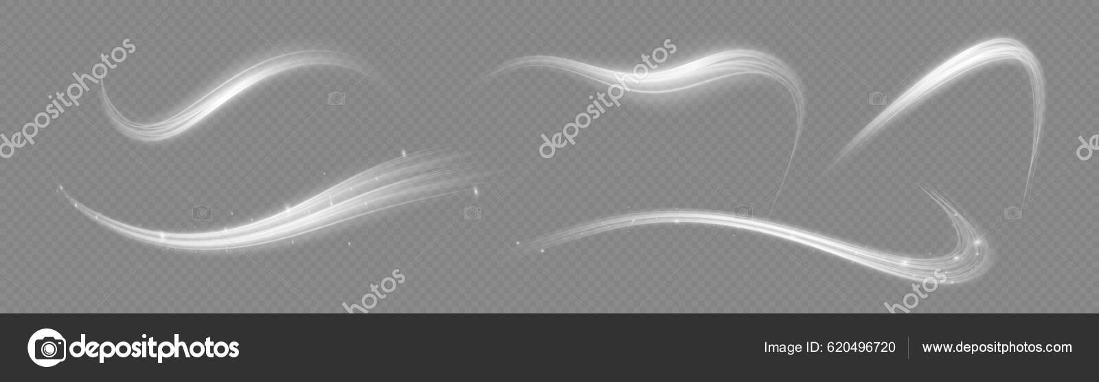 White Glowing Shiny Lines Effect Vector Background Luminous White Lines ...