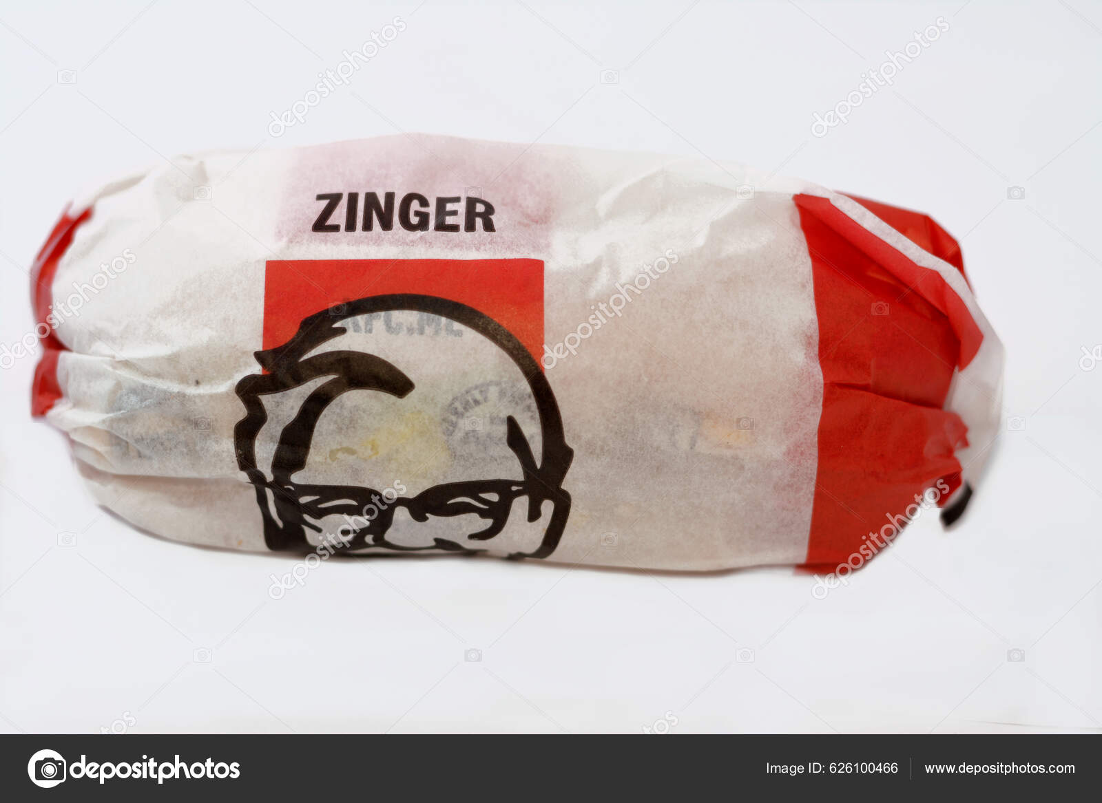 Cairo Egypt November 2022 Kfc Fried Chicken Delivery Zinger Sandwich ...