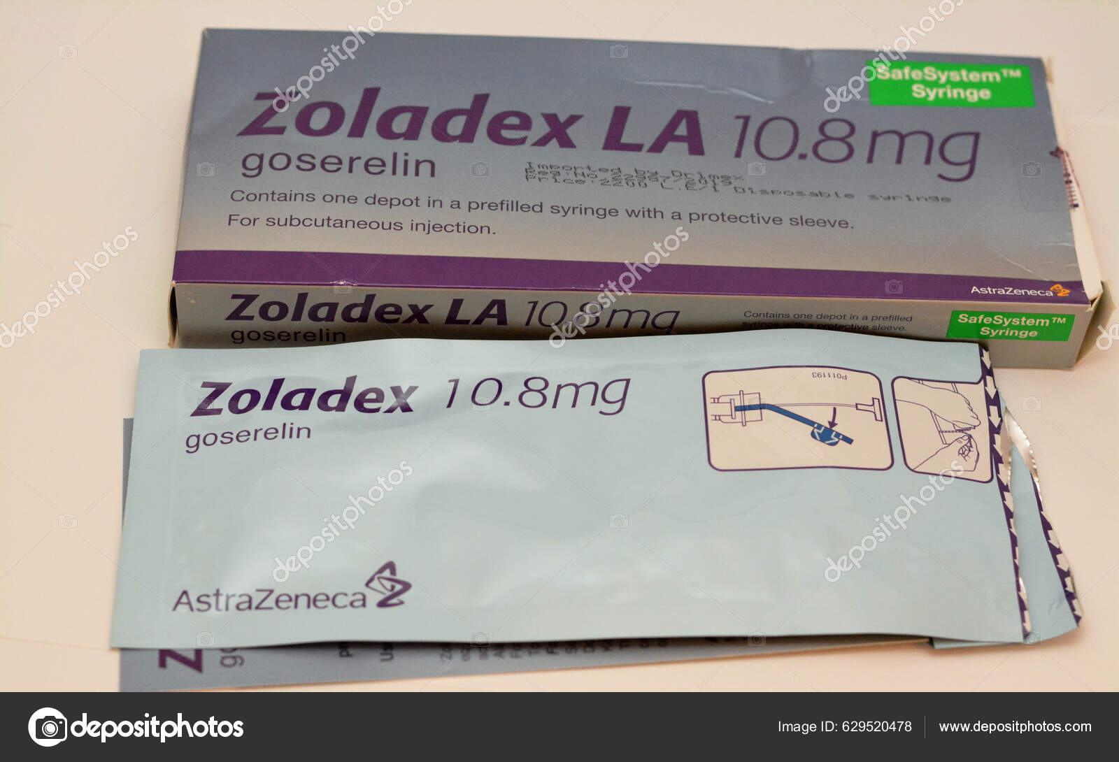 Cairo Egypt December 2022 Zoladex 8Mg Goserelin Acetate Implant ...
