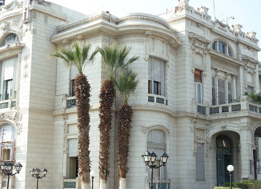 The Saffron Zafaran Palace, an Egyptian royal palace built in 1870, The ...