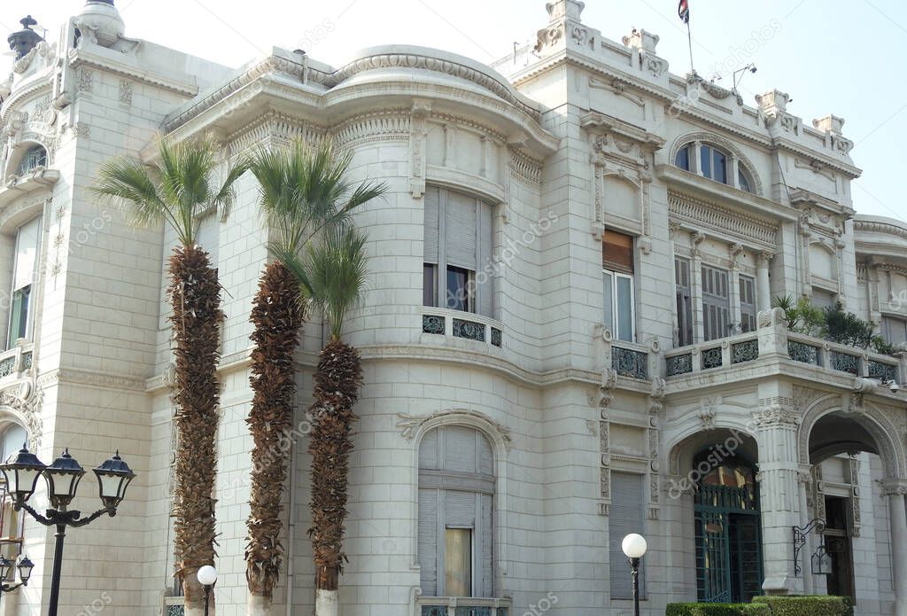 The Saffron Zafaran Palace, an Egyptian royal palace built in 1870, The ...