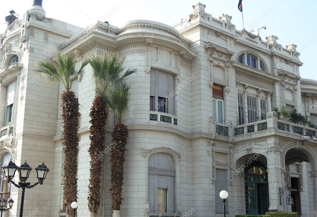 The Saffron Zafaran Palace, an Egyptian royal palace built in 1870, The ...