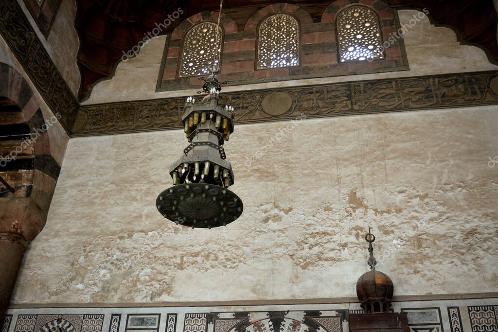 The Sultan Al-Nasir Muhammad ibn Qalawun Mosque, an early 14th-century ...