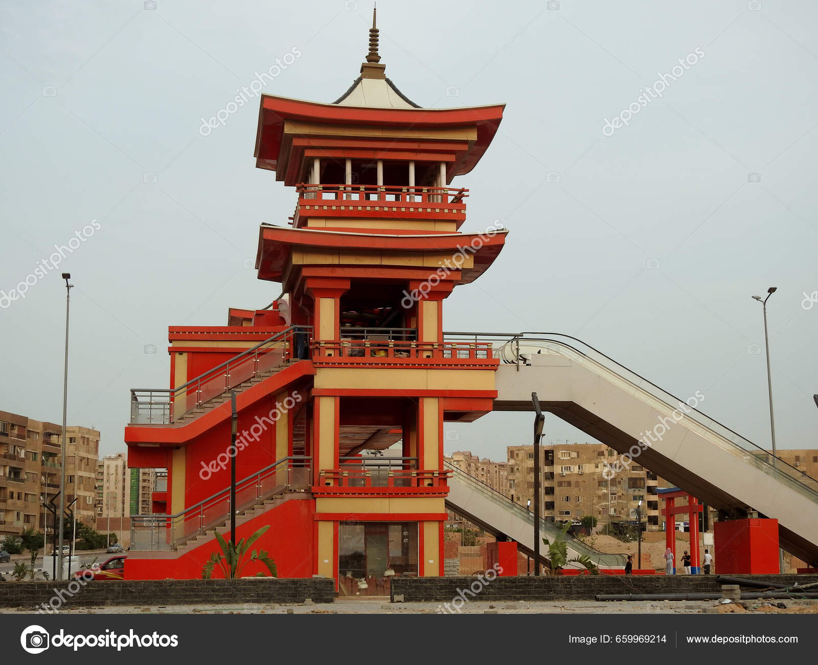 Cairo Egypt May 2023 Shinzo Abe Axis Patrol Highway Egypt – Stock ...