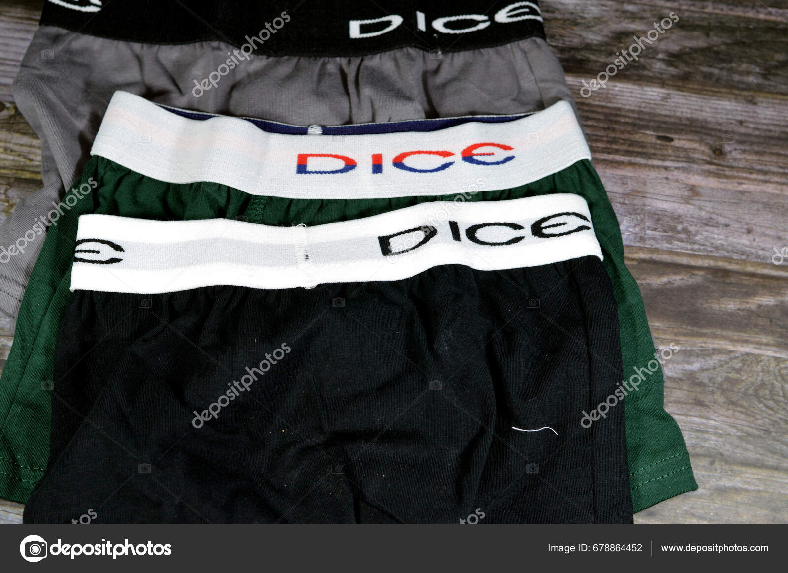 Cairo Egypt September 2023 Dice Boxer Shorts Kids' Wear Underwear ...