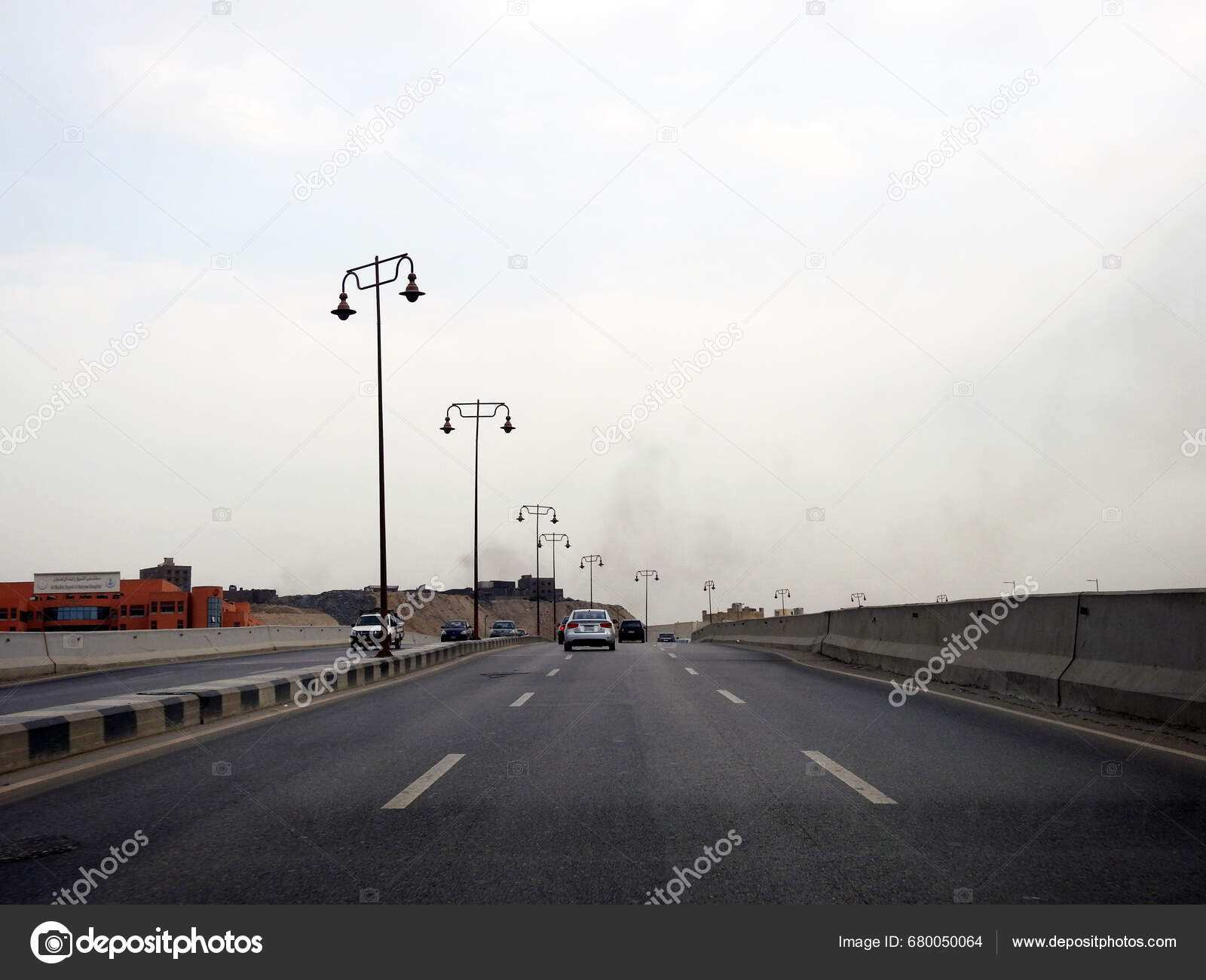 Cairo Egypt September 2023 Gehan Sadat Axis Highway Road Previously ...