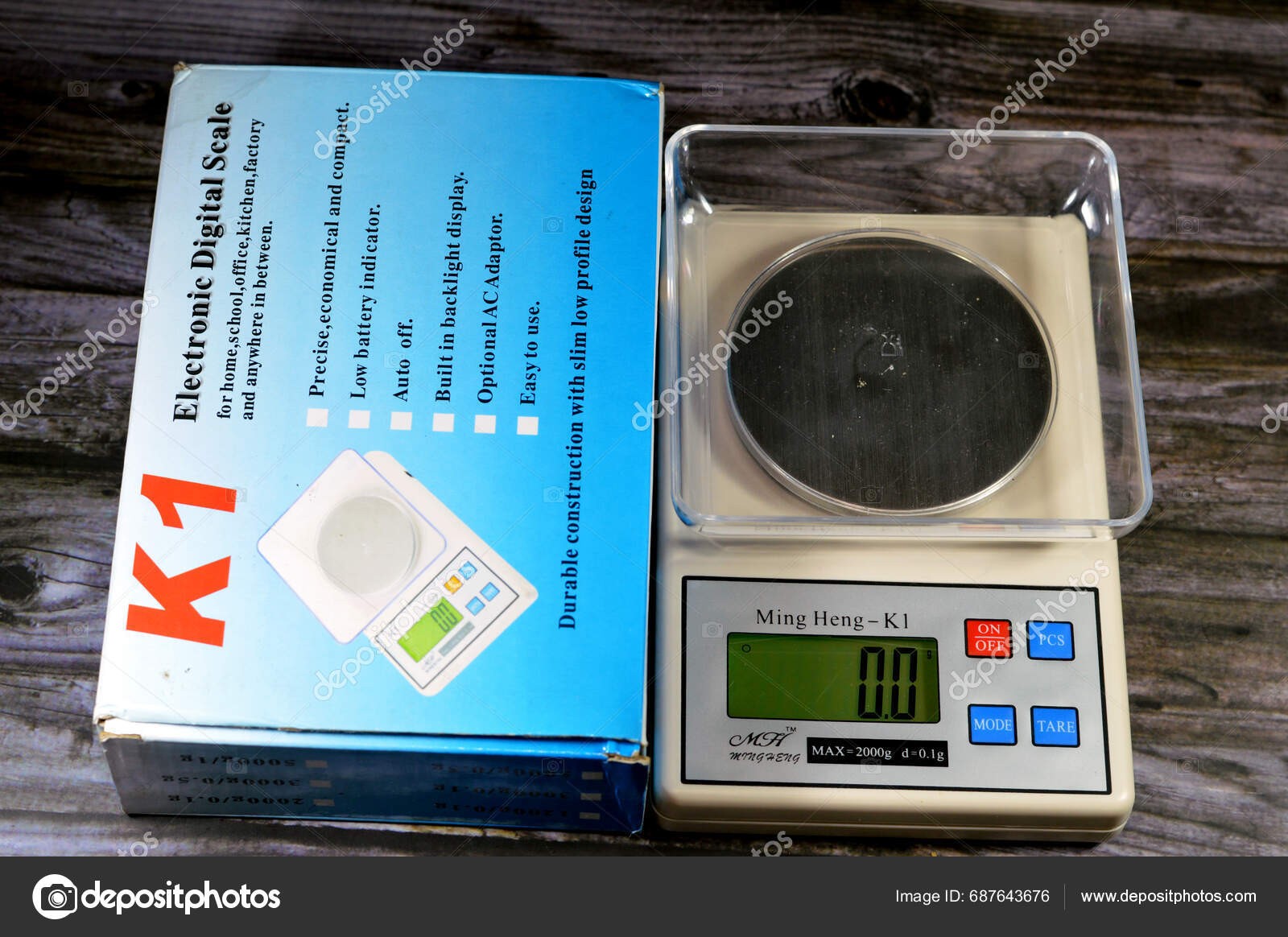 Cairo Egypt November 2023 Digital Ming Heng Scale Grams Electronic ...