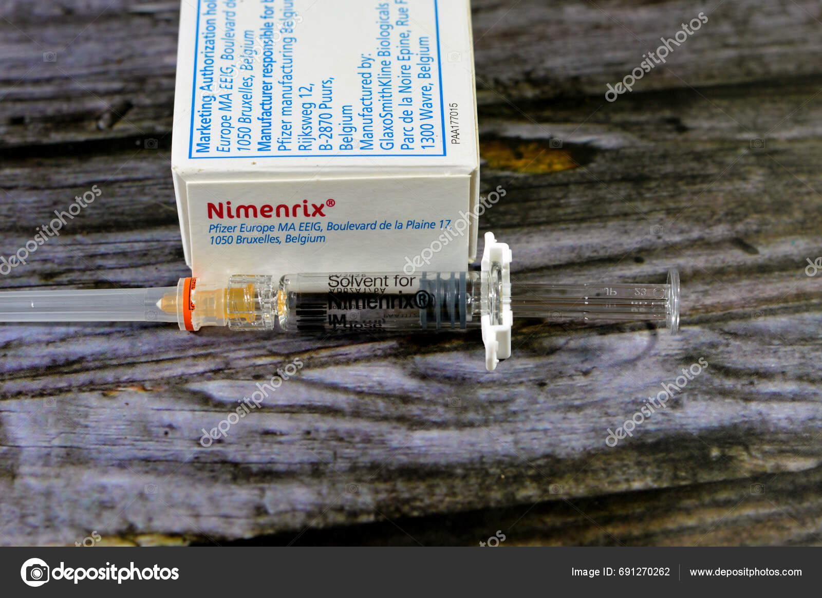 Cairo Egypt December 2023 Nimenrix Vaccine Used Protect Humans Invasive ...