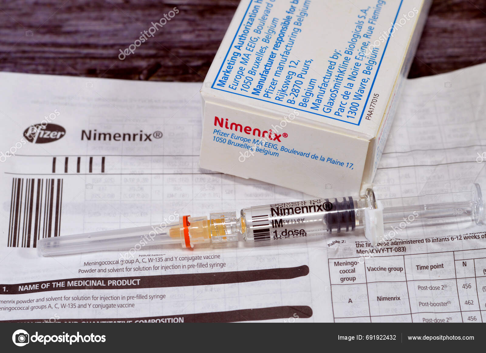 Nimenrix Quadrivalent Meningococcal Polysaccharide Conjugate Vaccine