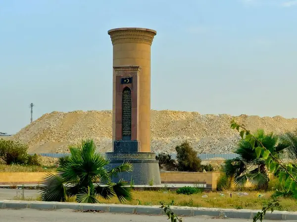 Giza Egypt May 2024 Monument Founding Libyan Army 1940 Giza — Stock ...