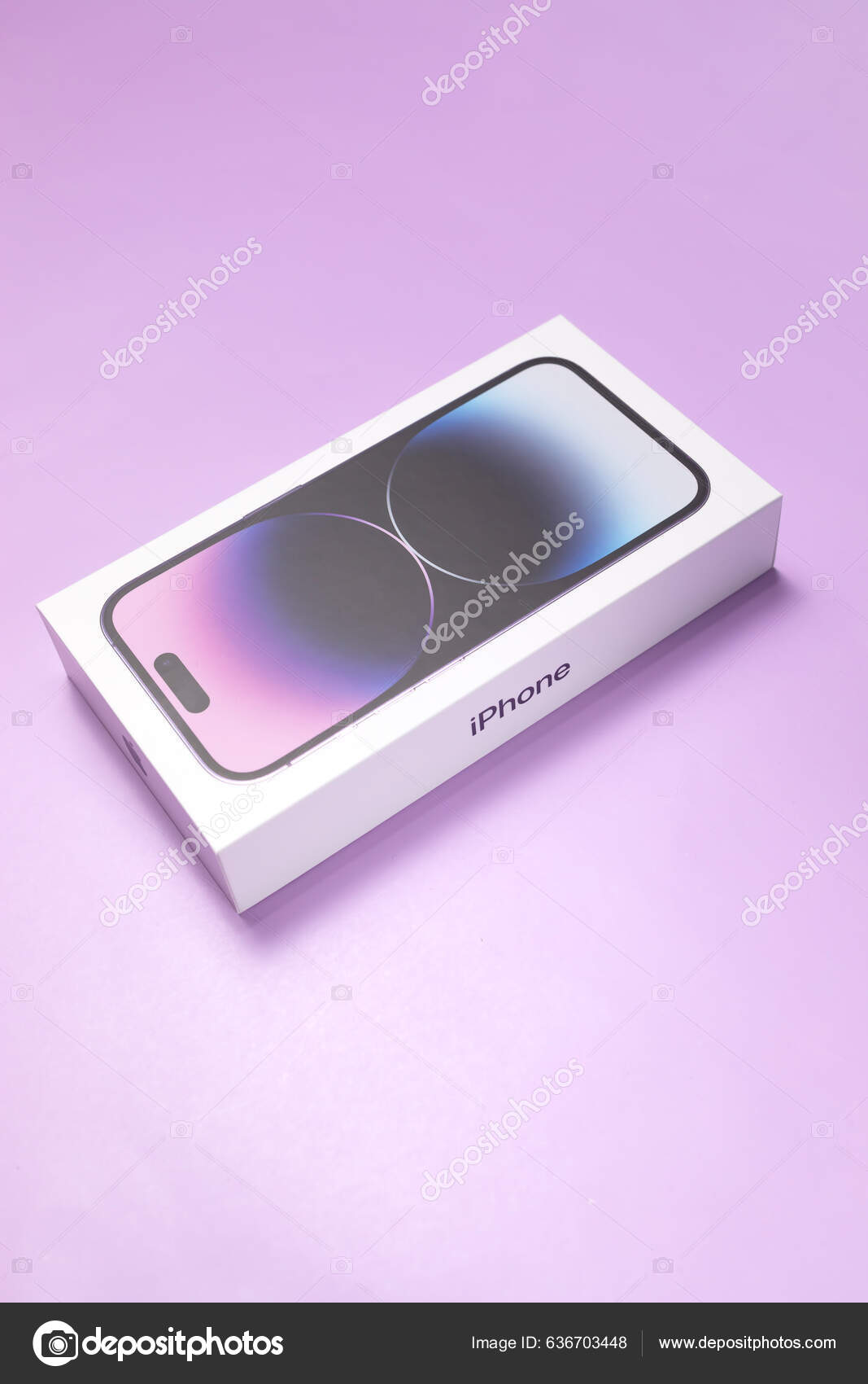 Deep Purple Iphone Pro Color Con Características Pantalla Siempre ...