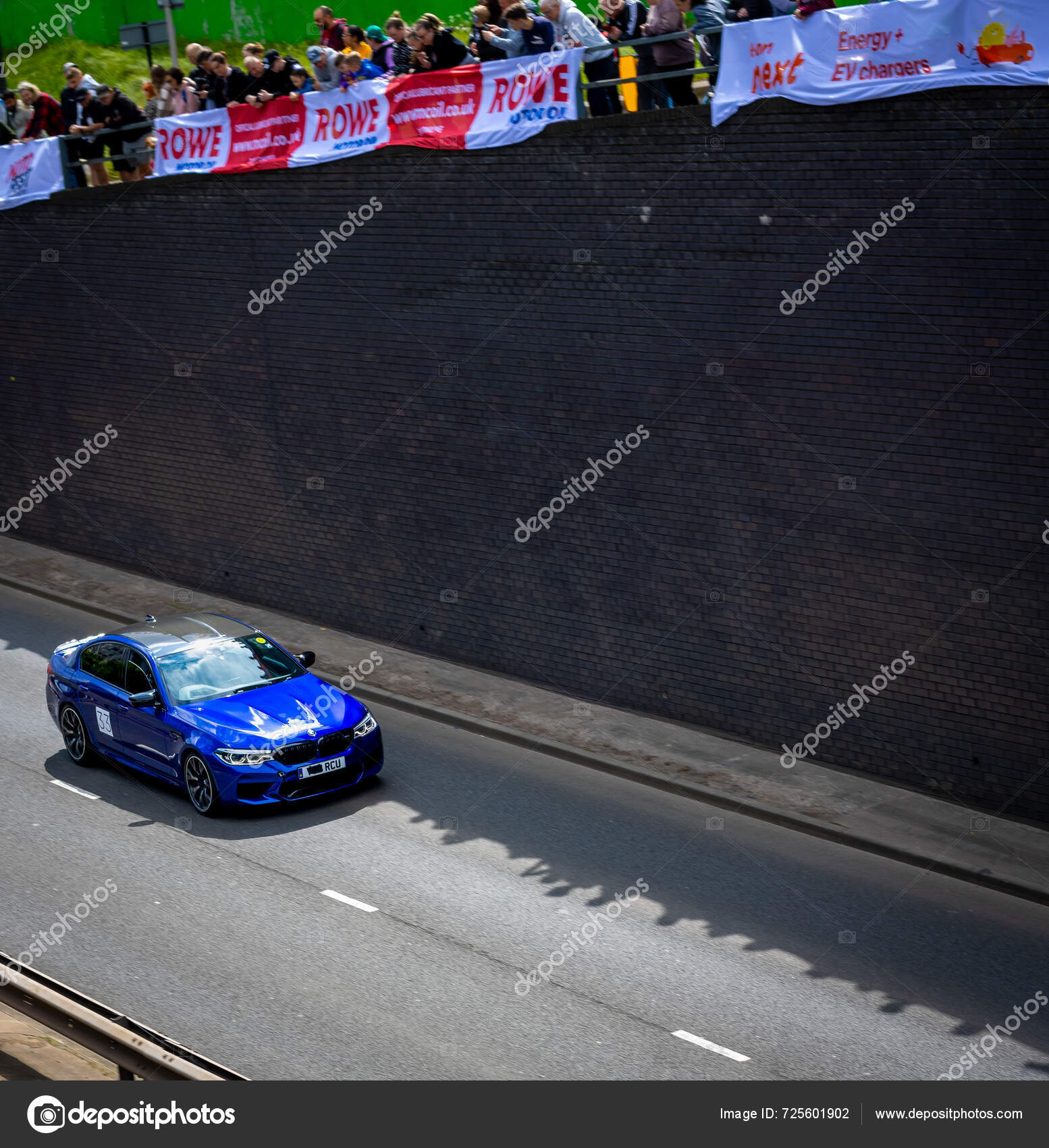 Coventry Reino Unido Inglaterra Junho 2024 Race Car Sprint Circuit ...