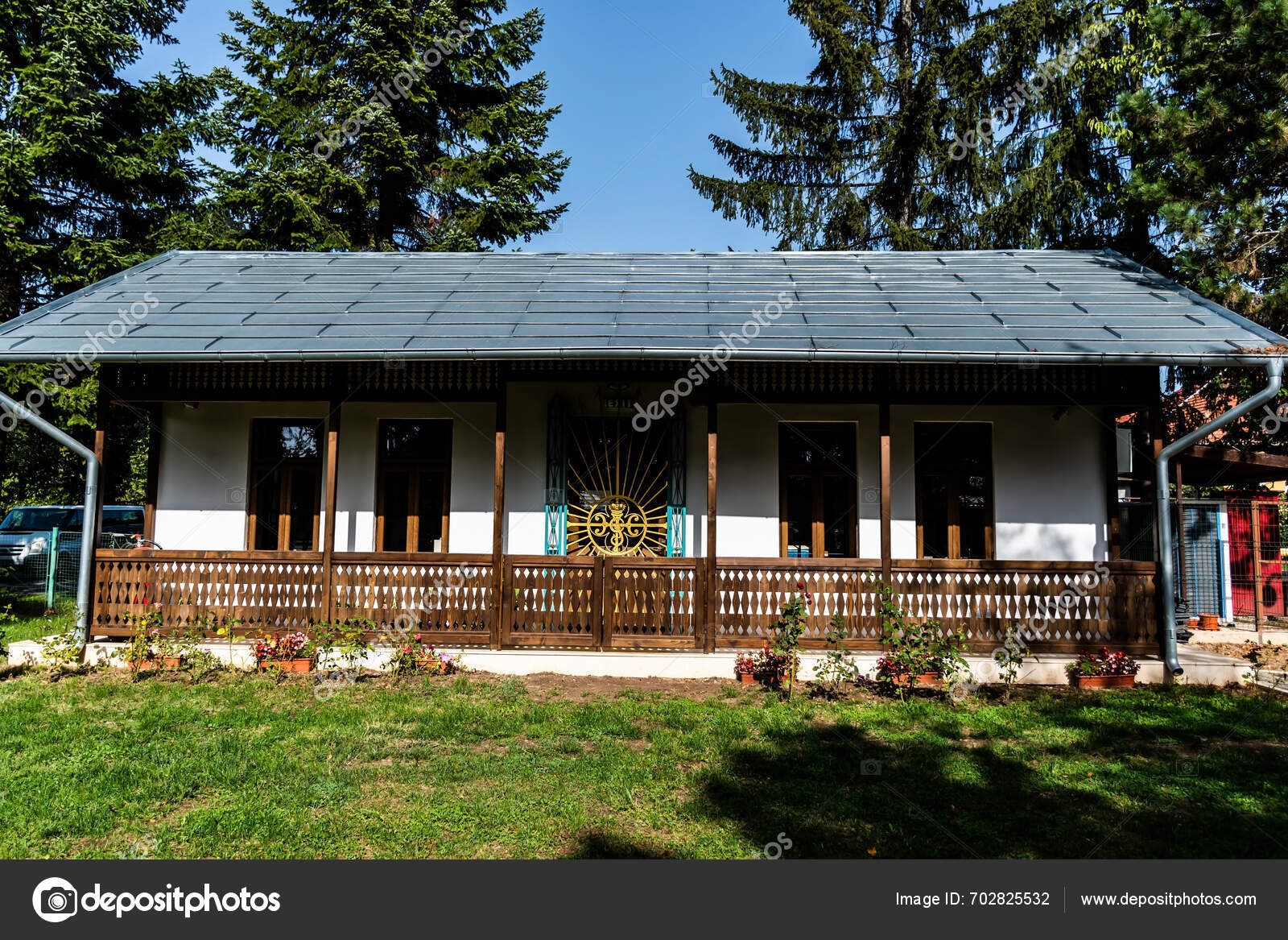 Campina Romania September 2023 Old Building Garden Iulia Hasdeu Castle ...