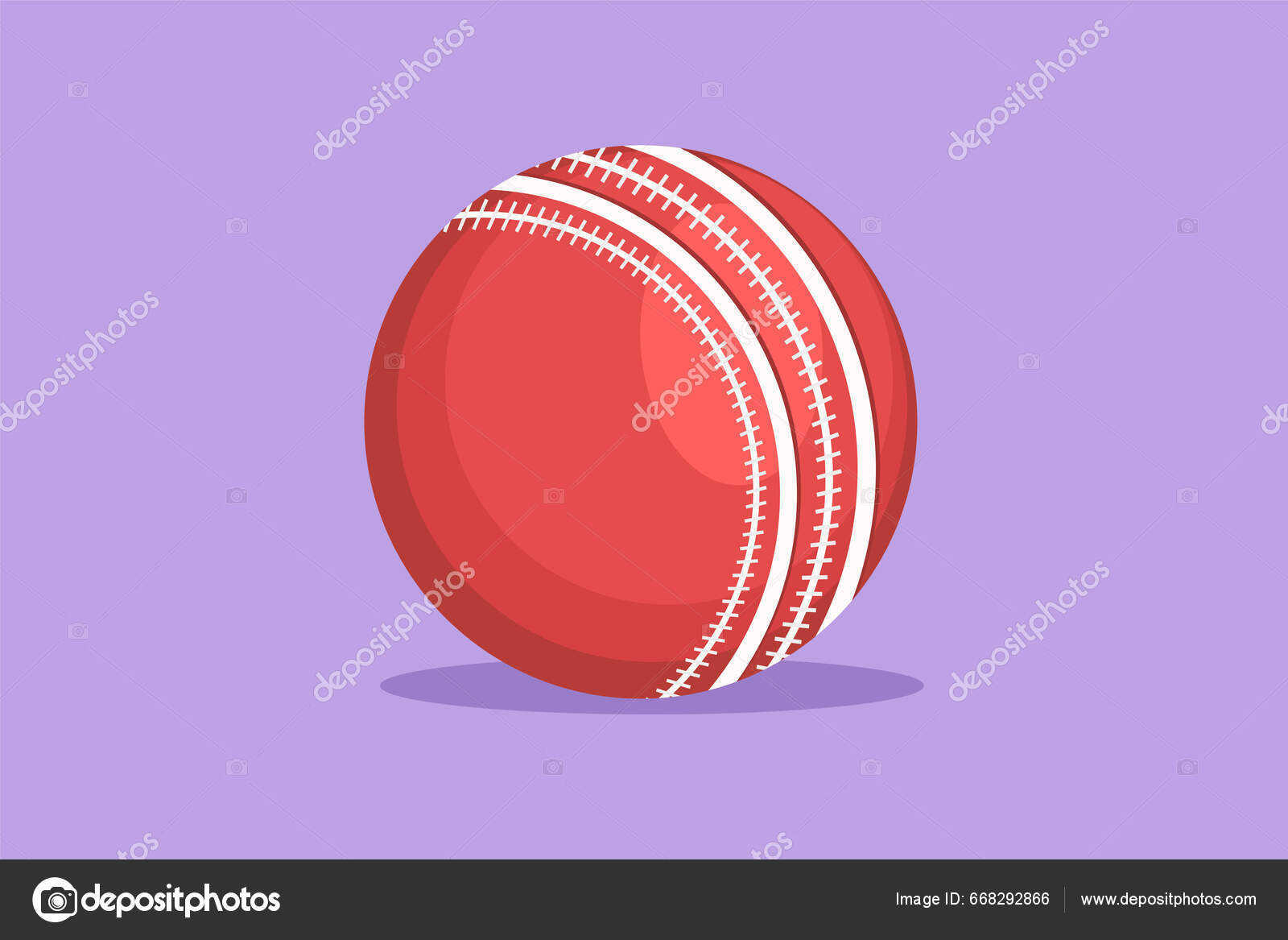 Cricket Ball Drawing