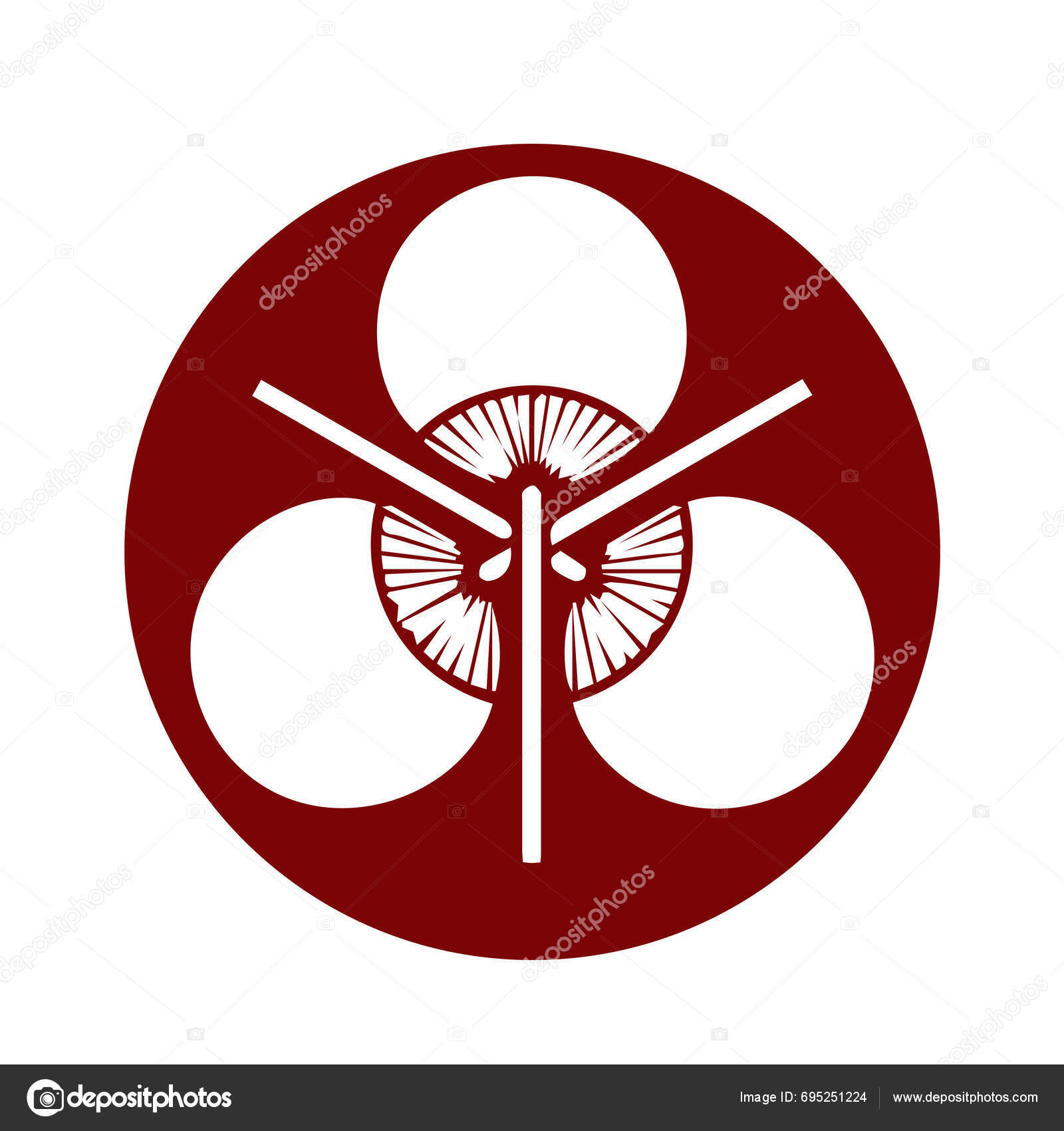 Japanese Clan Kamon Crest Symbol Japanese Ancient Family Stamp Symbol ...