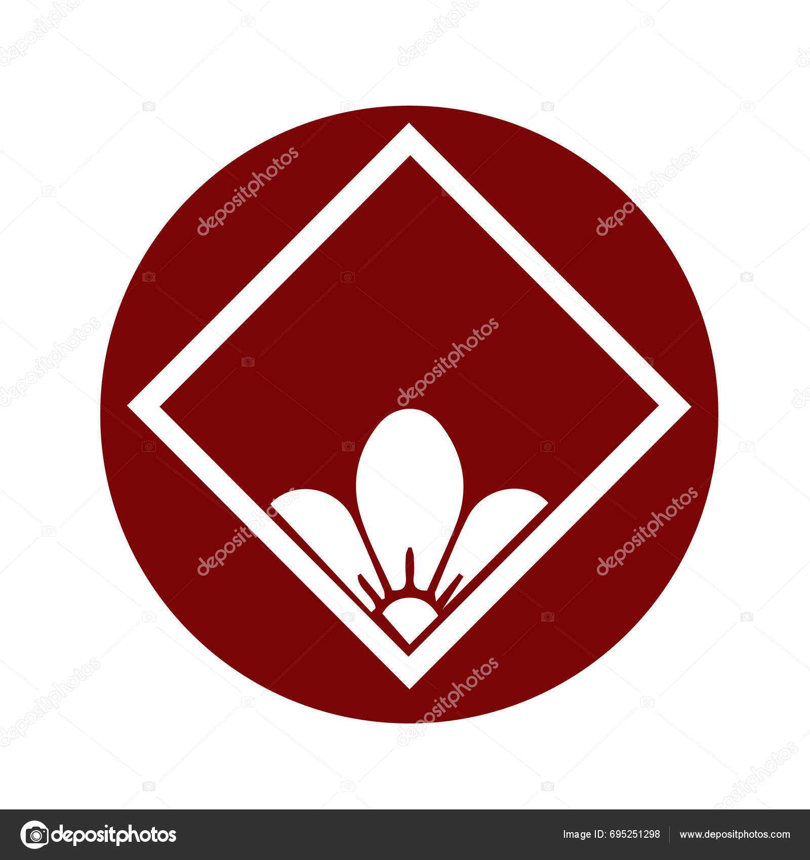 Japanese Clan Kamon Crest Symbol Japanese Ancient Family Stamp Symbol ...