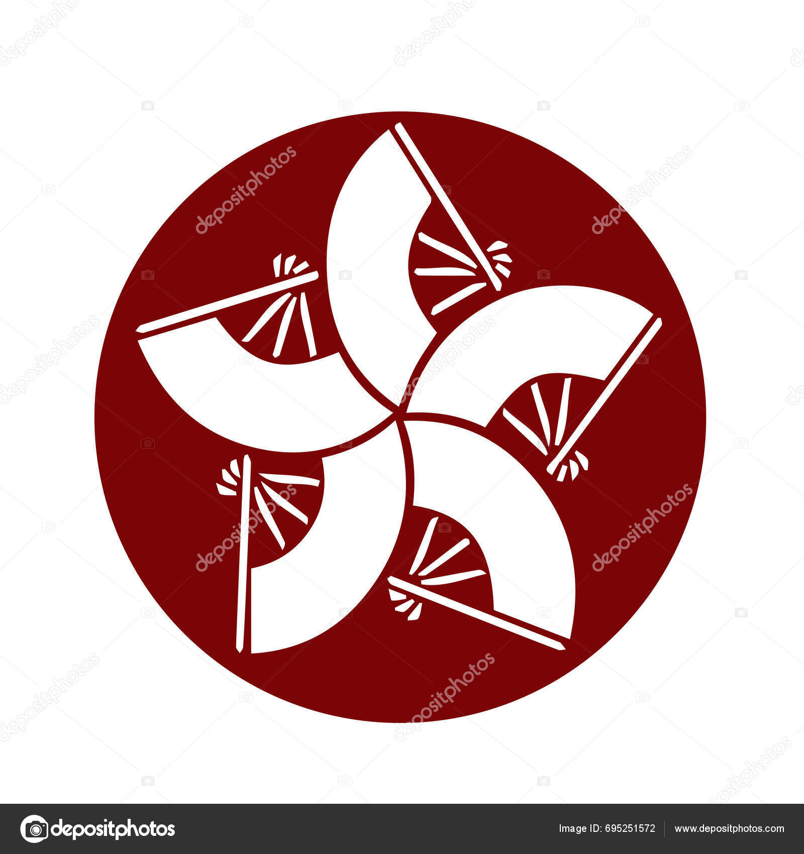 Japanese Clan Kamon Crest Symbol Japanese Ancient Family Stamp Symbol ...