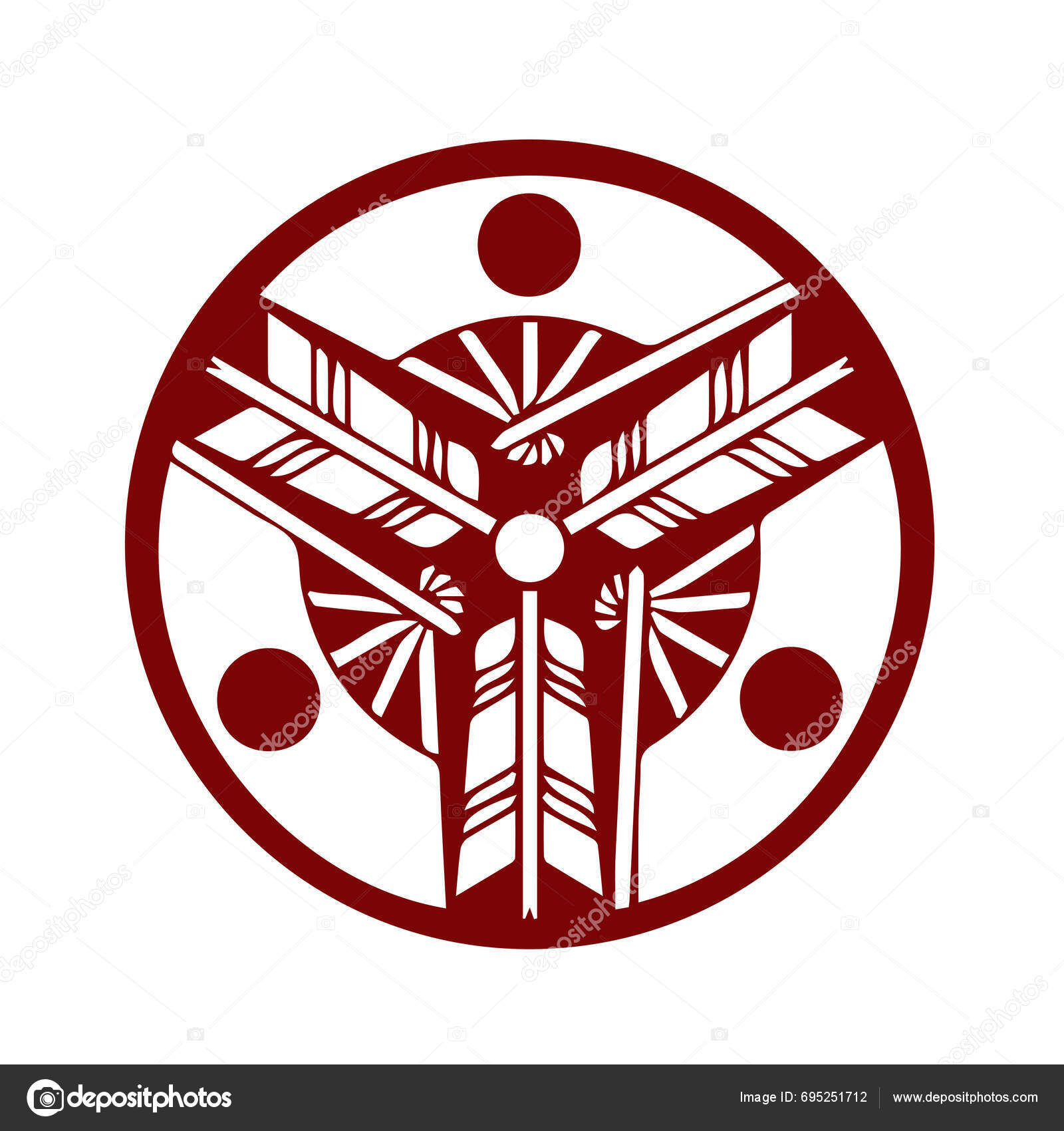 Japanese Clan Kamon Crest Symbol Japanese Ancient Family Stamp Symbol ...