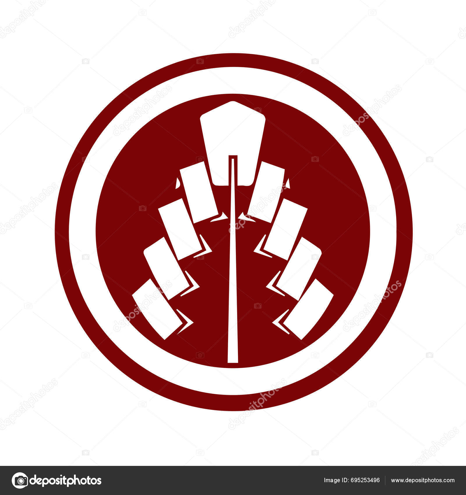 Japanese Clan Kamon Crest Symbol Japanese Ancient Family Stamp Symbol ...