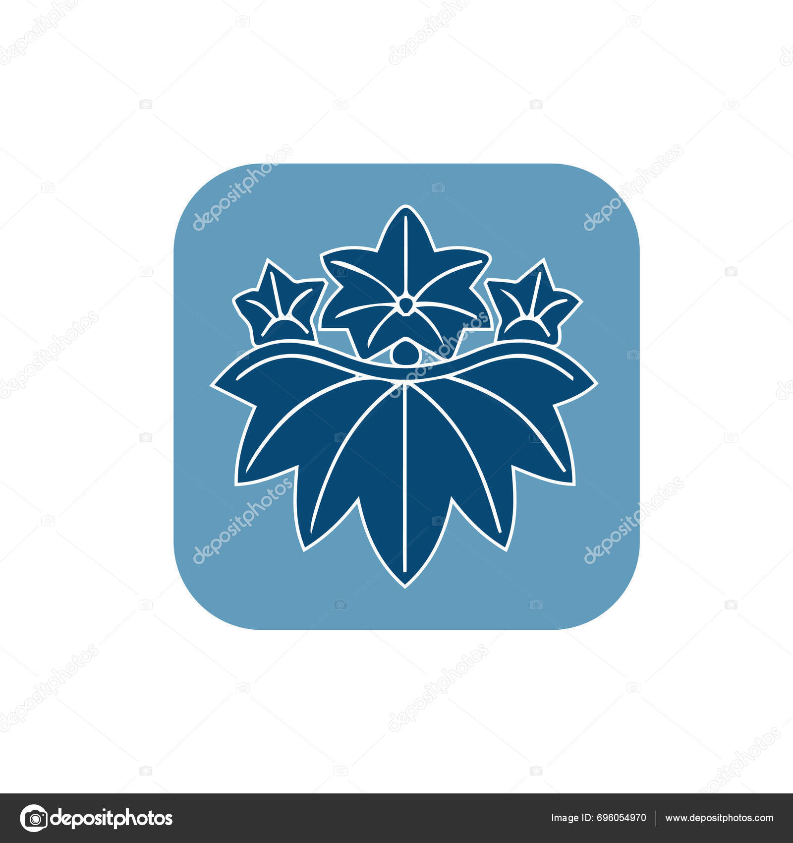 Kamon Crest Japanese Clan Symbol Vector Illustration Stock Vector by ...