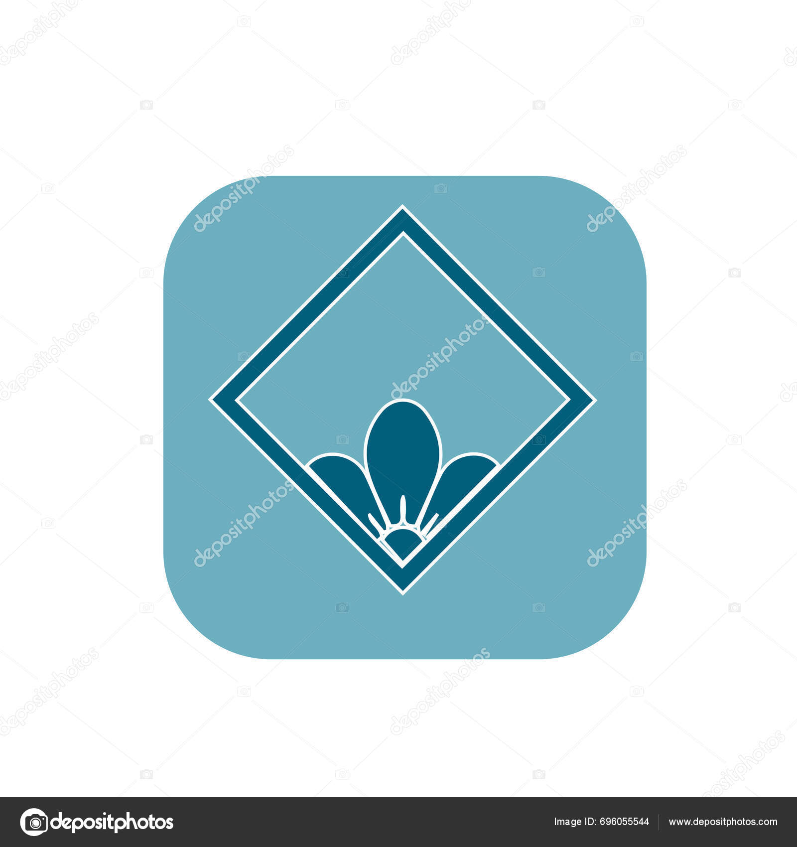 Kamon Crest Japanese Clan Symbol Vector Illustration Stock Vector by ...