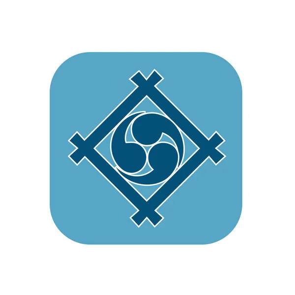 Kamon Crest Japanese Clan Symbol Vector Illustration Stock Vector by ...