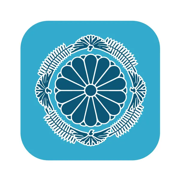 Kamon Crest Japanese Clan Symbol Vector Illustration Stock Vector by ...