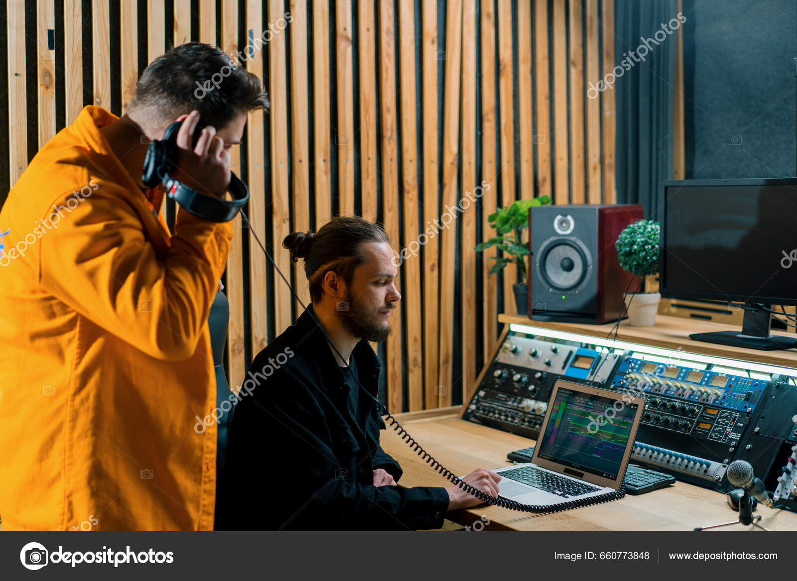 Rap Studio On Computer