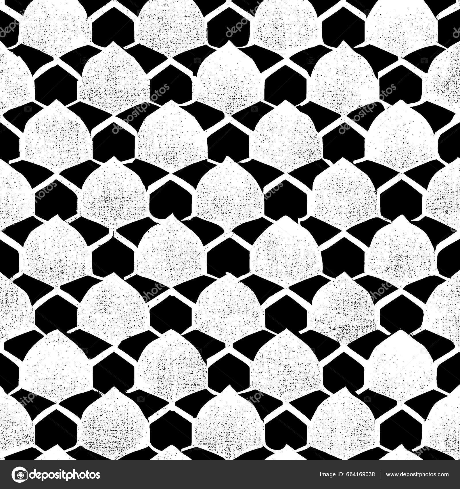 Black And White Hipster Pattern Backgrounds