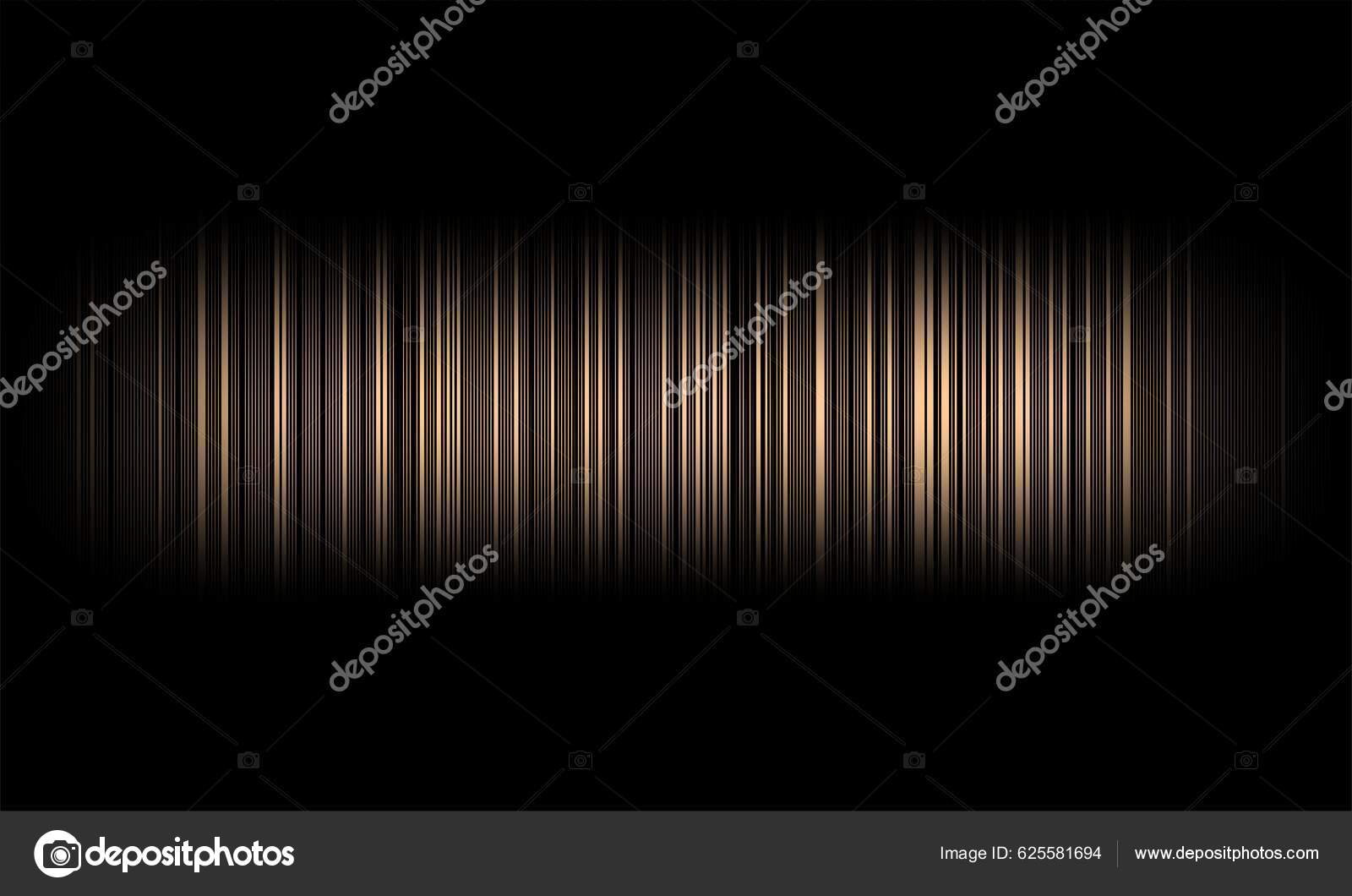 Abstract Yellow Digital Music Equalizer Sound Wave Design Element ...