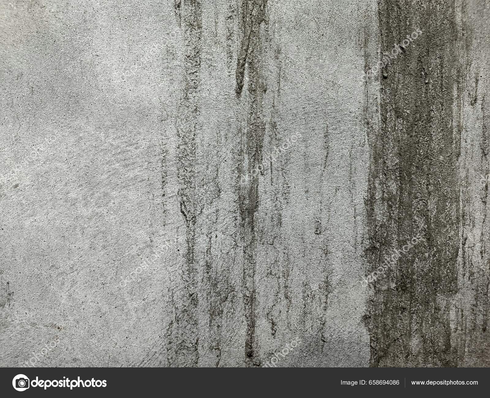 Crushed Dirty Cracked White Wall Paint Peeling Badly Damaged Old Stock ...