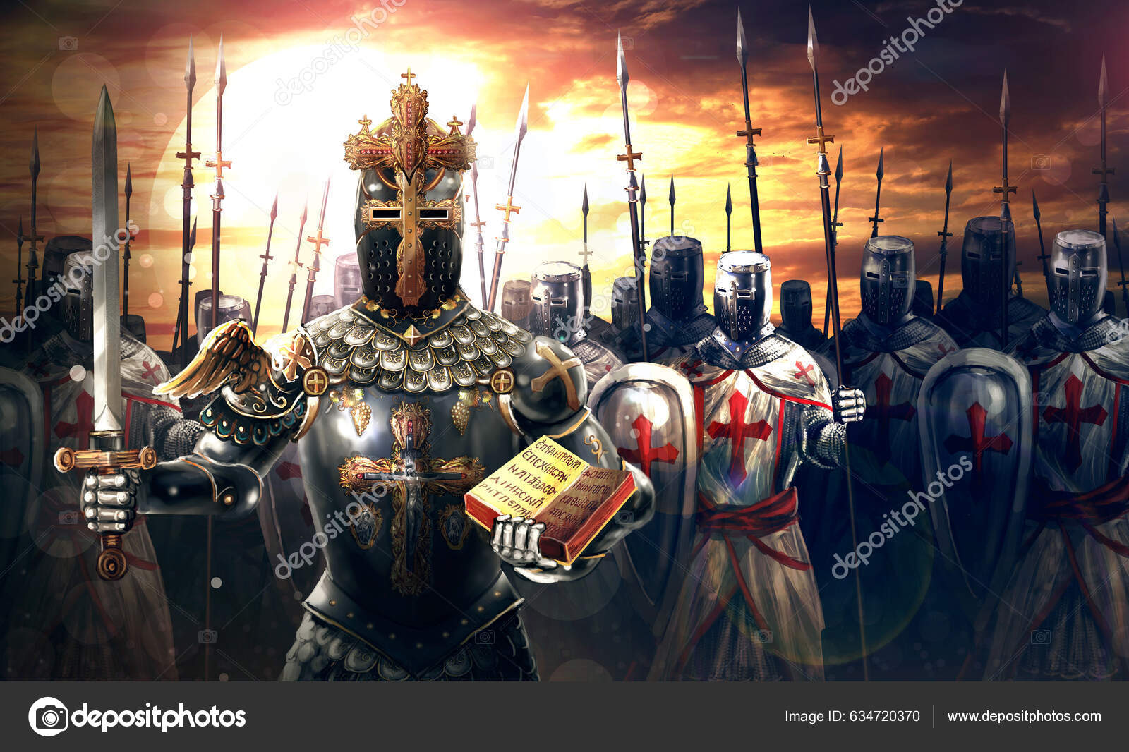 Crusader Knights Wallpaper