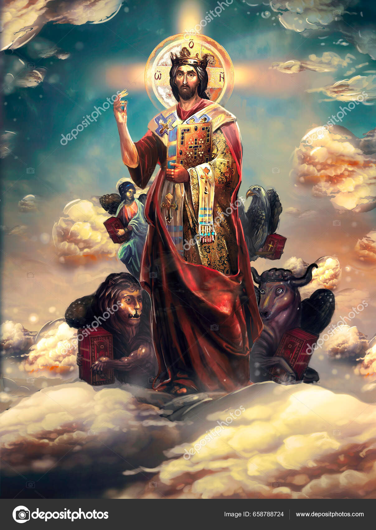 Son God Jesus Christ Savior — Stock Photo © vukkosticart@gmail.com ...