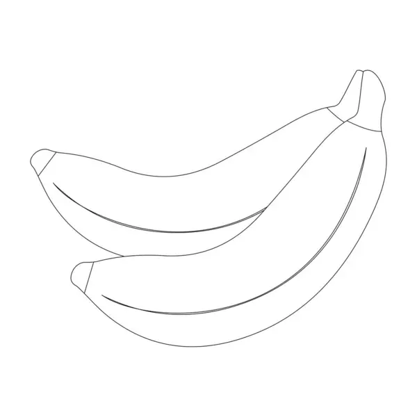 Sketsa pisang Vektor Stok, Ilustrasi Sketsa pisang Bebas Royalti ...