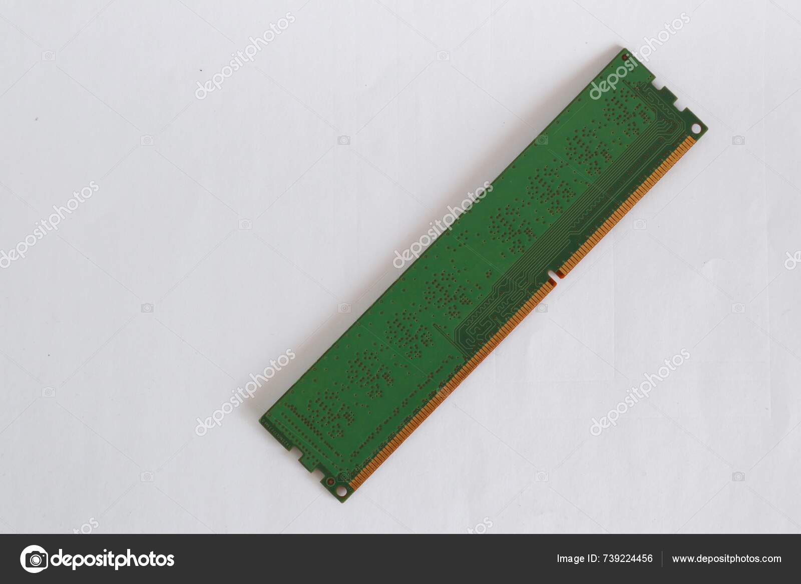 Ddr3 Type Ram Isolated White — Stock Photo © RulyST #739224456