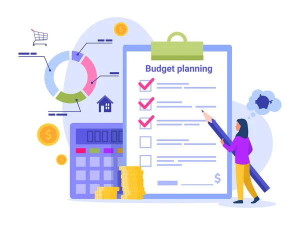 Vector Illustration Business Investment Analysis Financial Growth ...