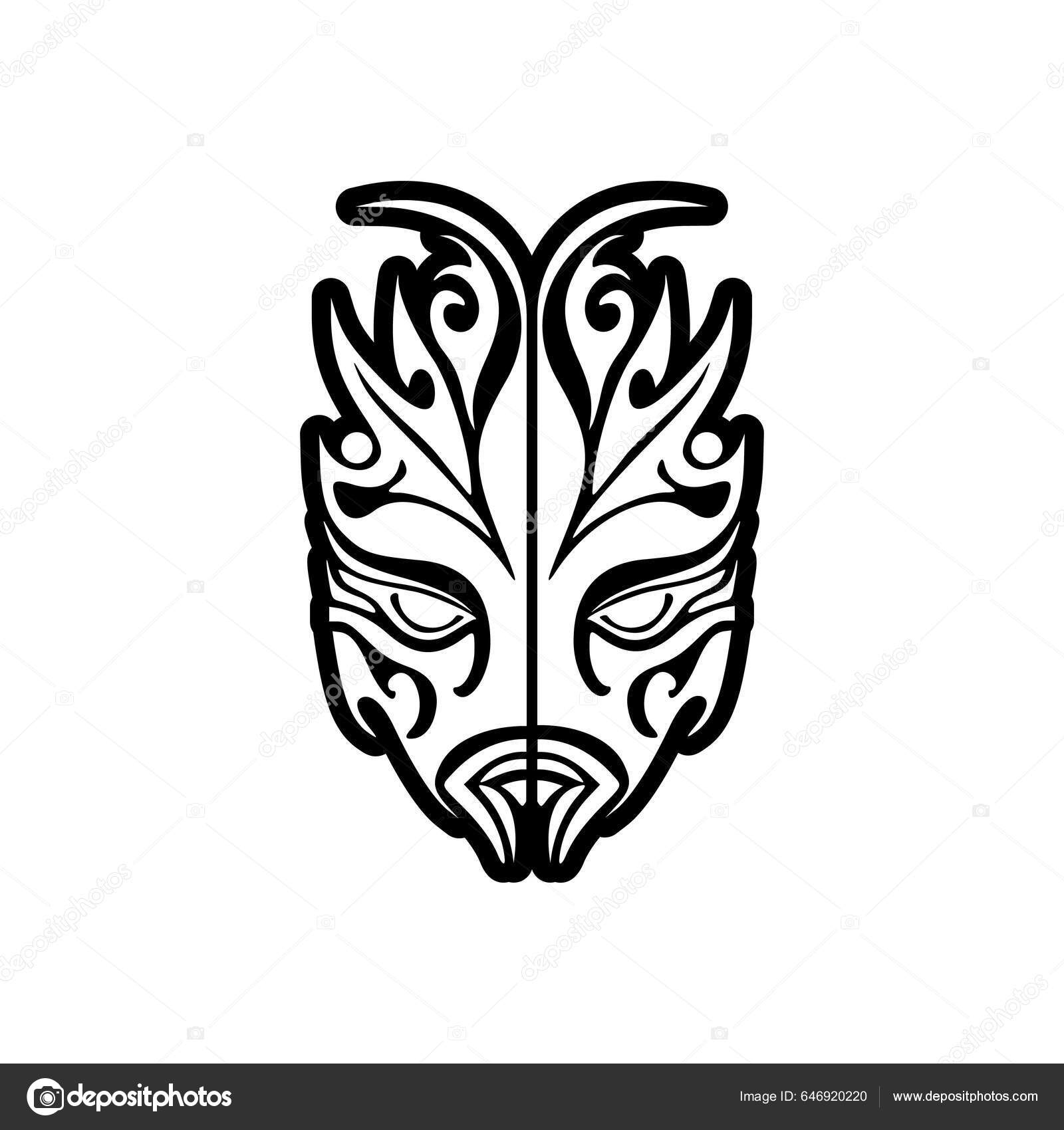Polynesian Mask Designs