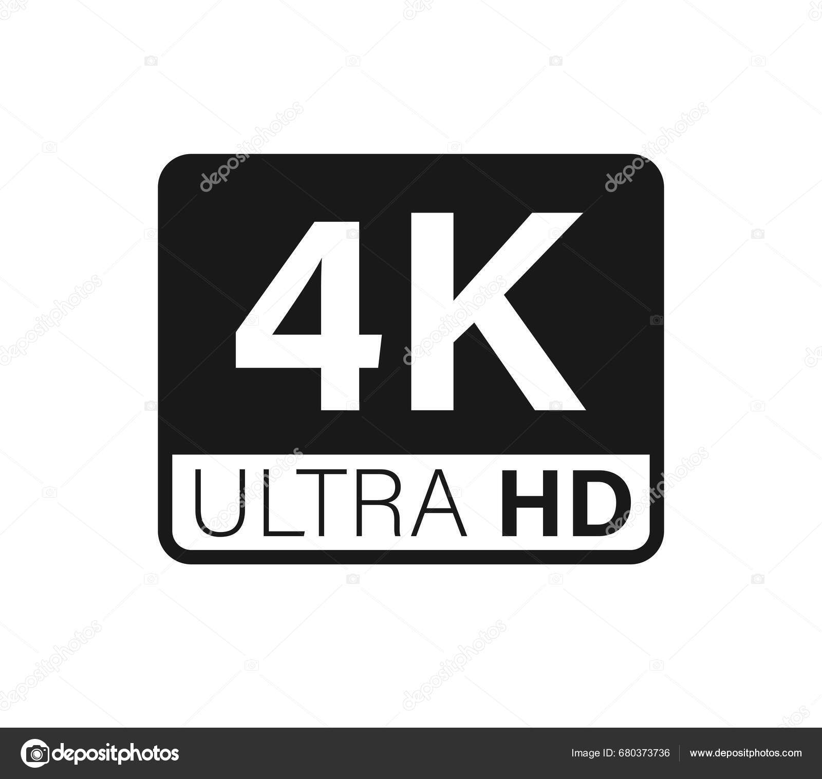 Ultra Symbol Uhd Sign High Definition Monitor Display Resolution ...