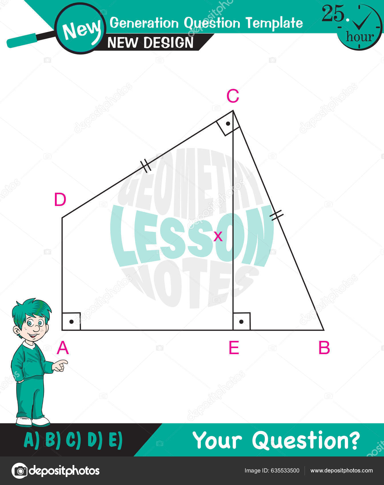 Geometry Angles Triangles Special Triangles Educational Models High ...