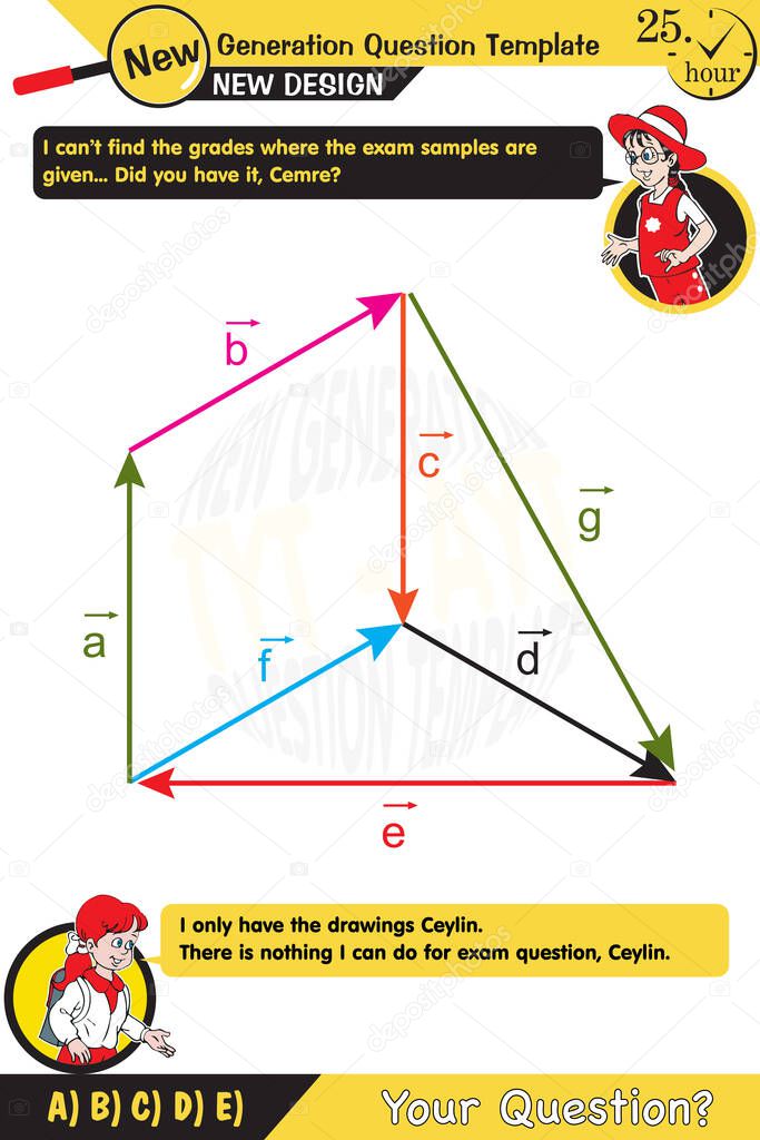 Física, el tema de los vectores, Los problemas de la próxima generación ...