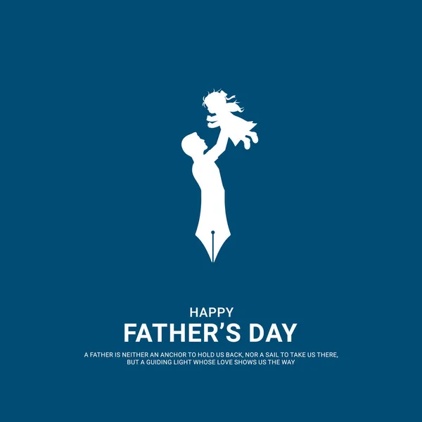 Happy Fathers Day Typography Design Translation Father World Father's ...