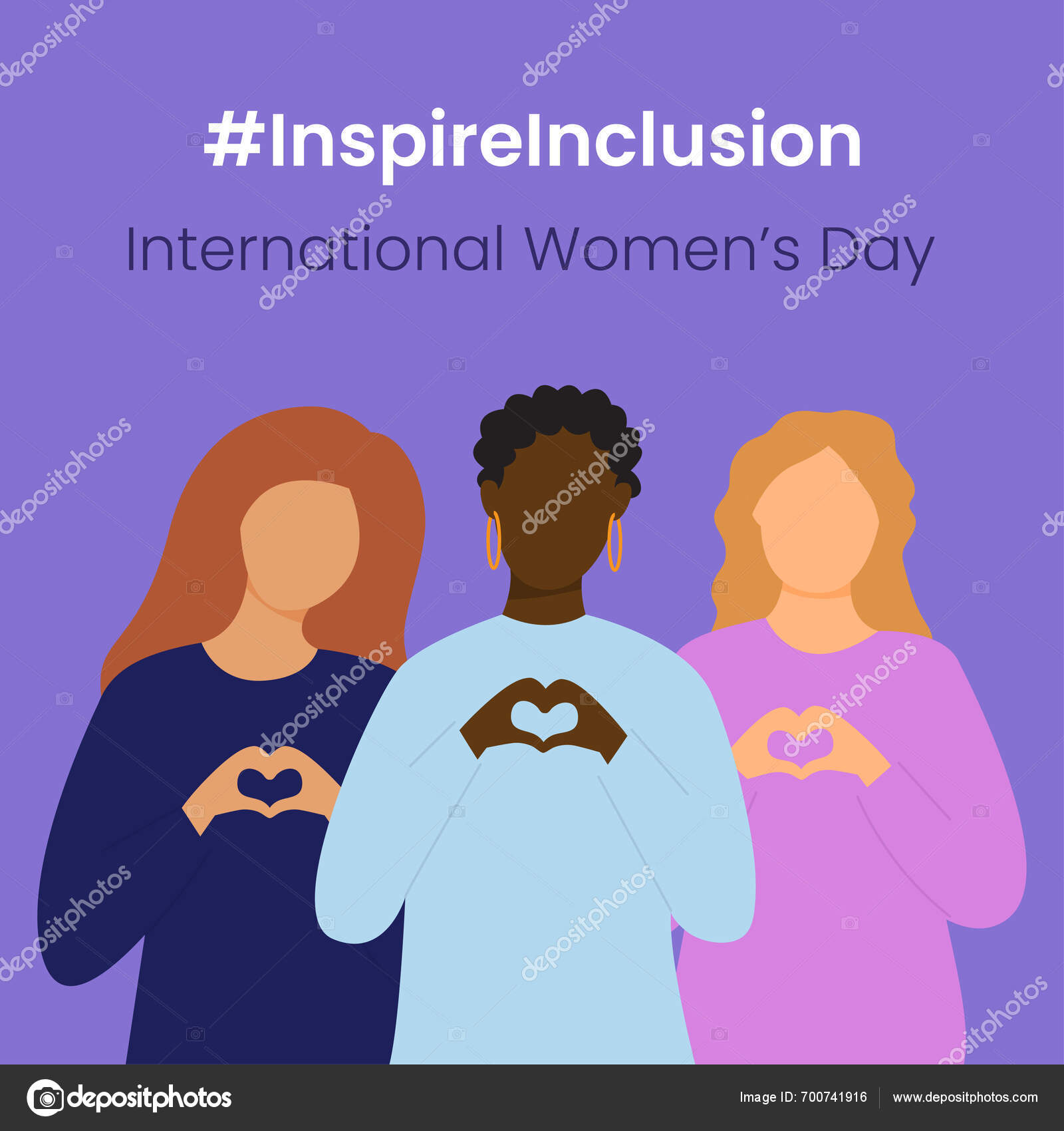 Inspire Inclusion Slogan International Womens Day March 2024 Iwd World ...