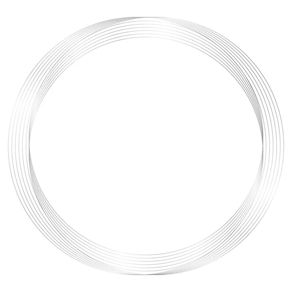 Silver Oval Metal Frame Isolated White Vector Frame Photo Frame Stock ...